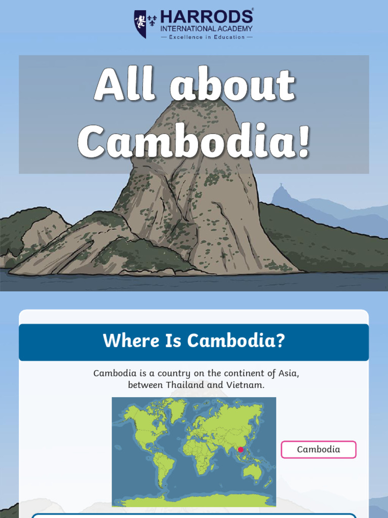 1 - All About Cambodia PowerPoint | PDF | Cambodia | Southeast Asia