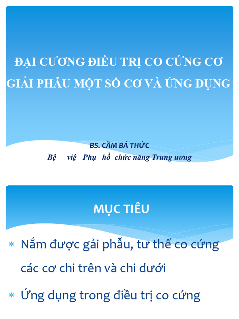 Giai Phau Mot So Co Bs Thuc | PDF