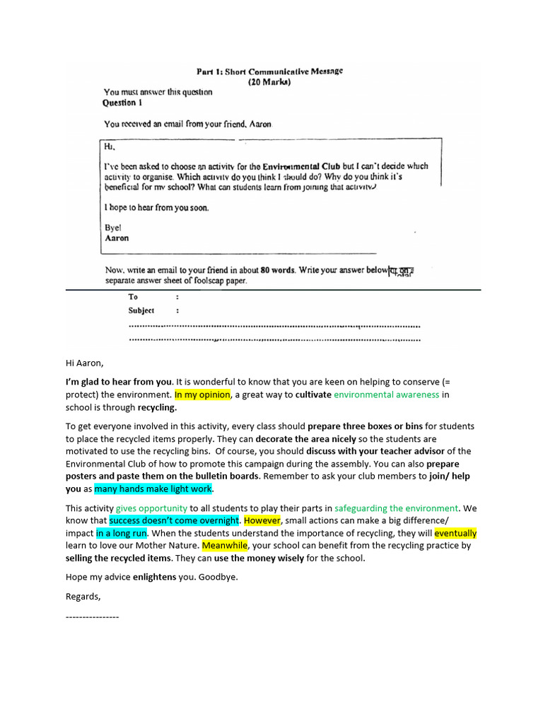 Recycling - Email | PDF | Wellness