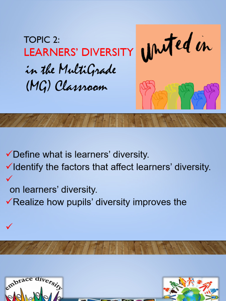 Elective 1 Topic 2 Prelims | PDF | Differentiated Instruction | Learning