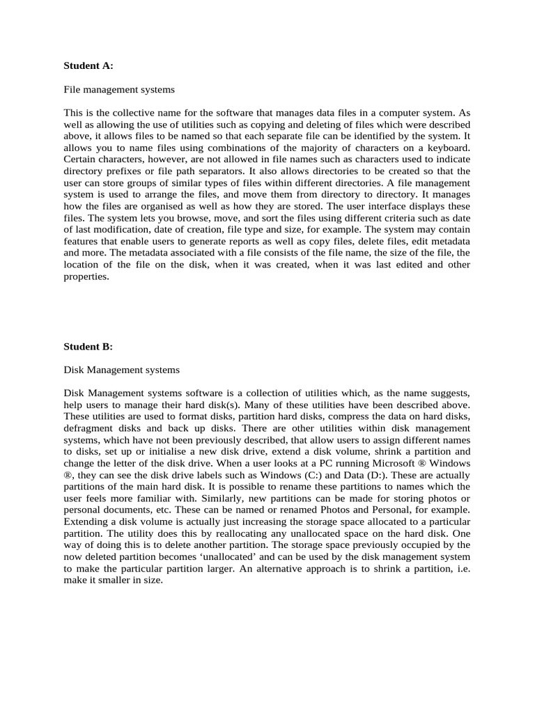 Other Types of Utility Software | PDF | Computer File | File Format