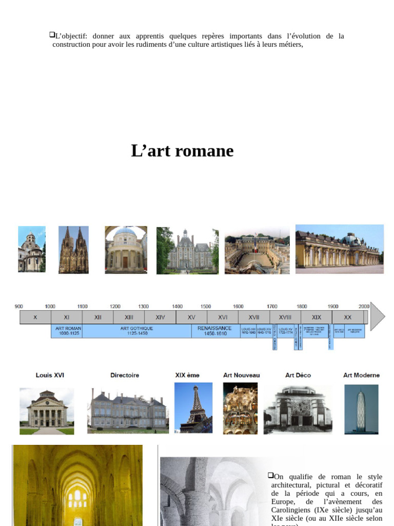 Art Romane | PDF | Voûte | Peinture