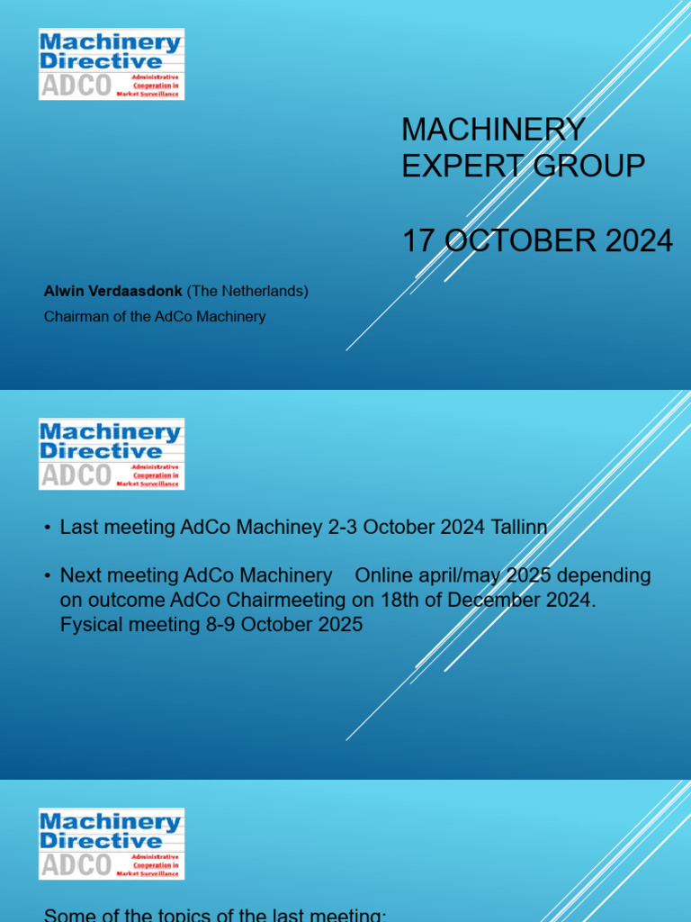 AdCo Machinery MEG Reporting | PDF | Manufactured Goods