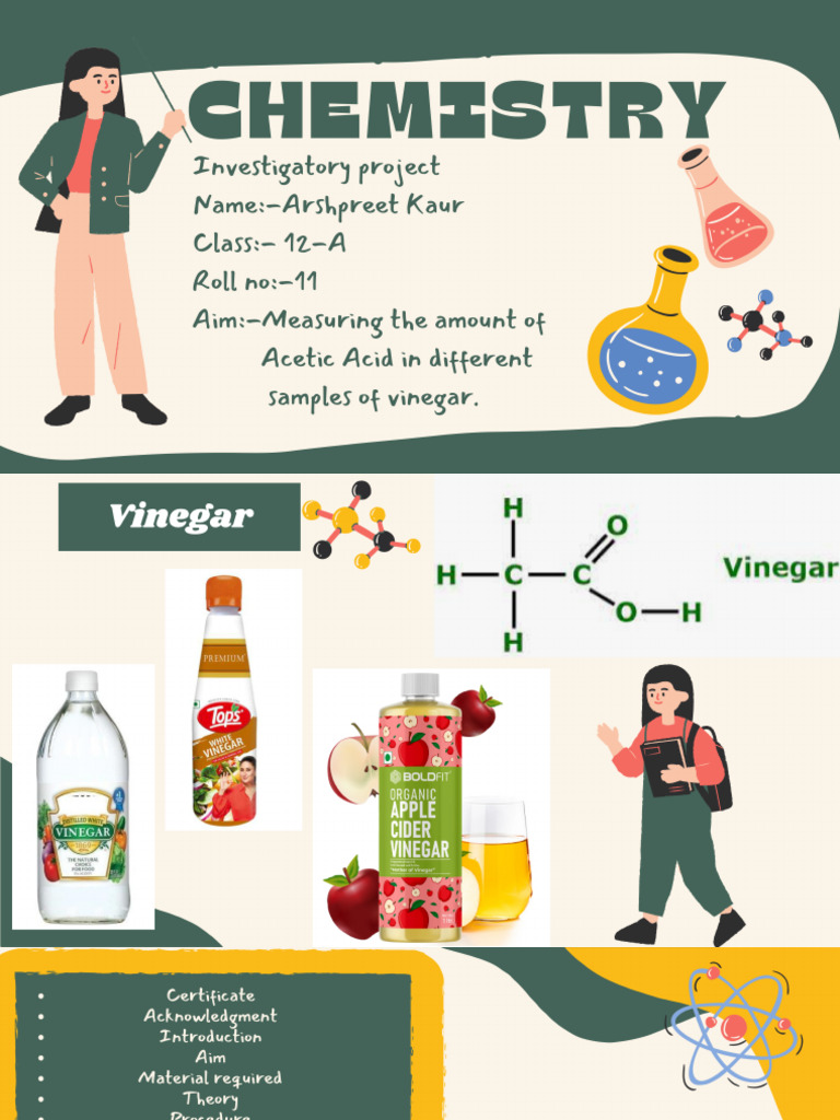 CHEMISTRY INVESTIGATORY PROJECT Name-Arshpreet Kaur Class-12-A Roll No ...
