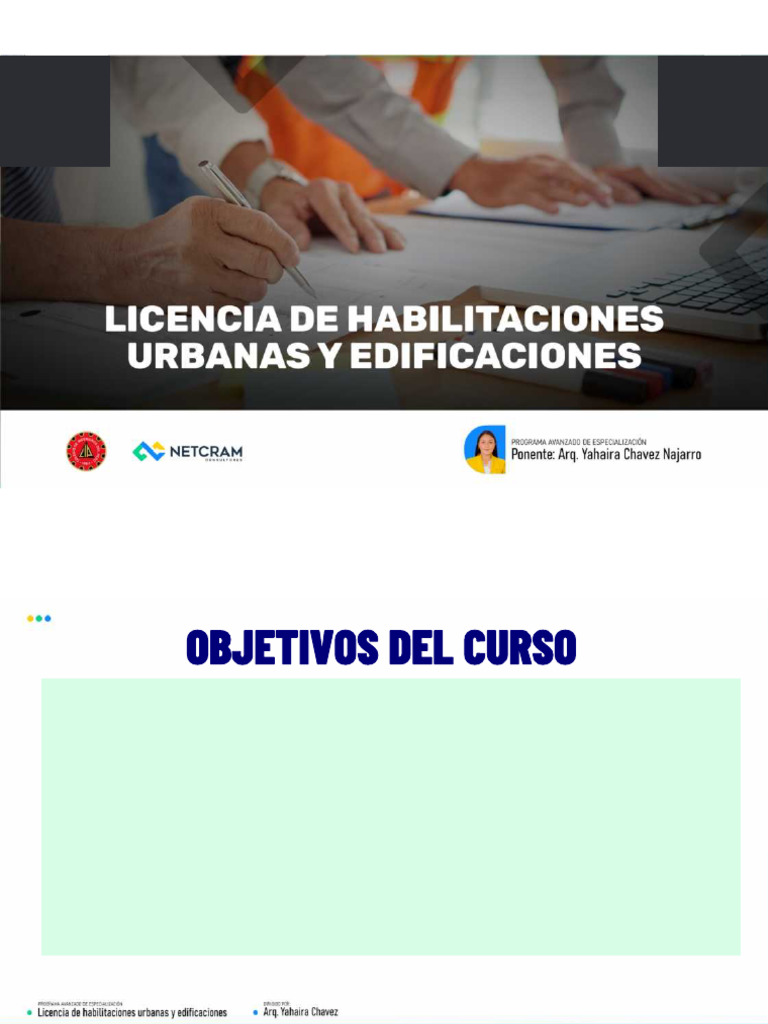 Sesión 01 - Licencia de Habilitaciones Urbanas y Edificaciones | PDF | edificio | Regulación