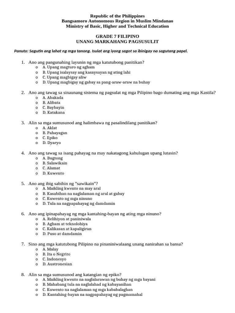 Filipino- Deped Corner Digitals | PDF