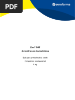 Bilastina - COMPRIMIDO Bula | PDF | Gravidez | Amamentação