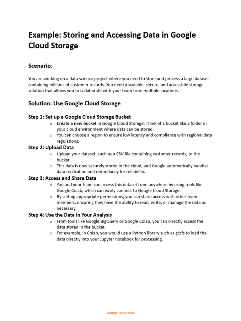 Cloud - Worksheet 1 | PDF