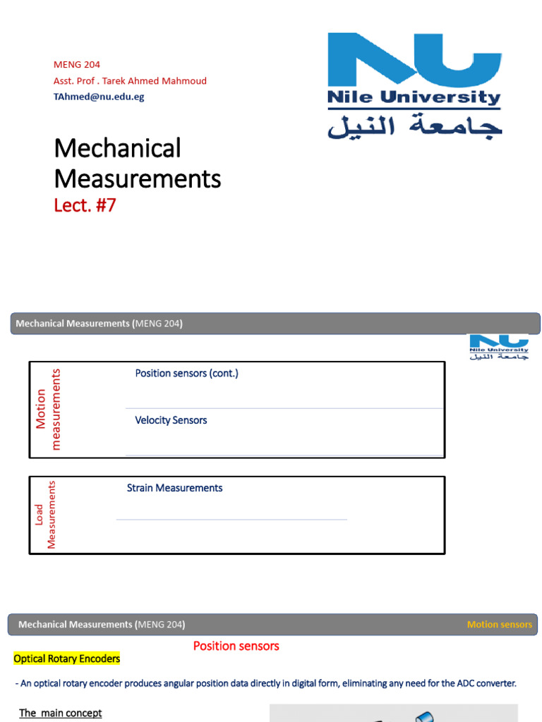 Lect_7_2023 mechanical measurements | PDF | Young's Modulus | Elasticity (Physics)
