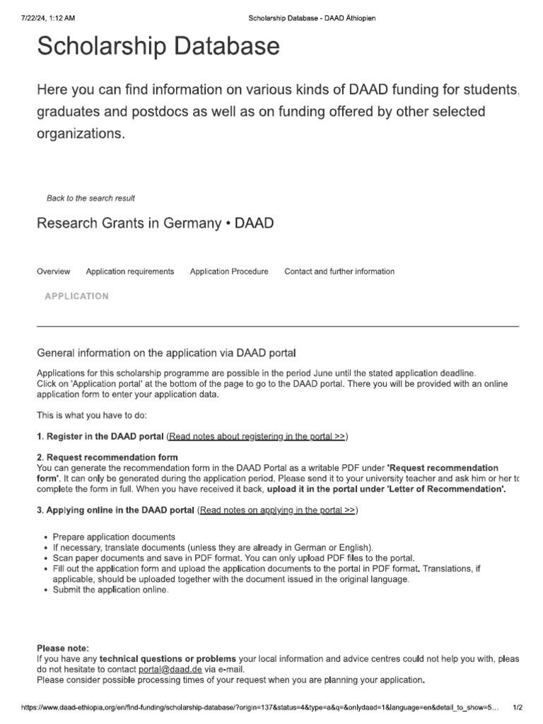 DAAD | PDF
