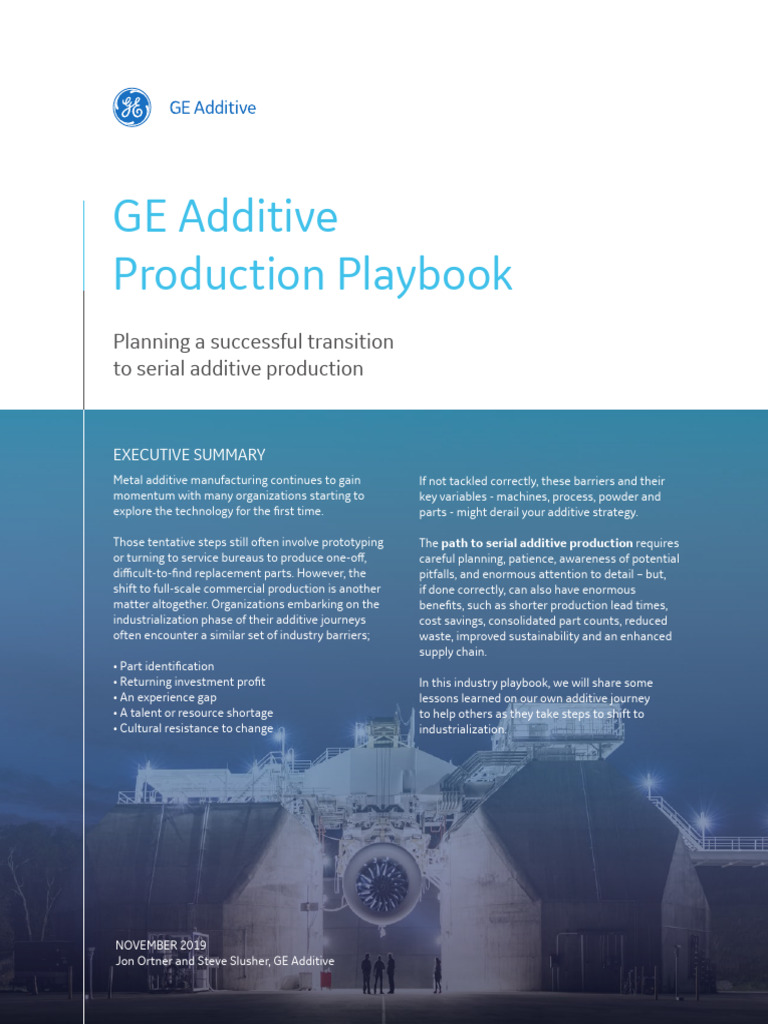 Transition-Planning As Successful Transition in GE | PDF | 3 D Printing