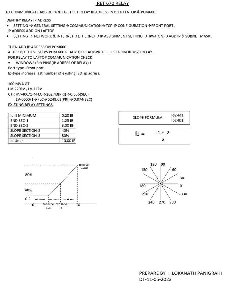 Ret 670 Relay Learning File - 103342 | PDF | Ip Address | Internet Of ...