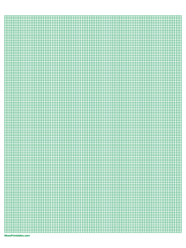 2 Mm Green Graph Paper a4 | PDF