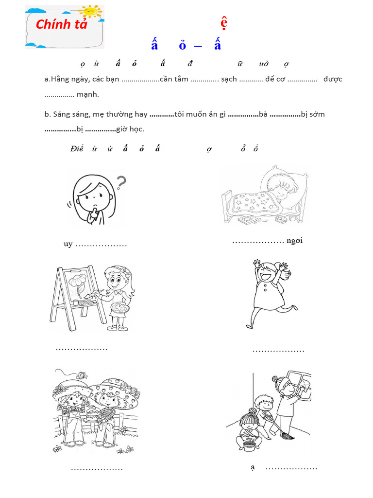 Chinh Ta Phan Biet Dau Hoi-Dau Nga. | PDF