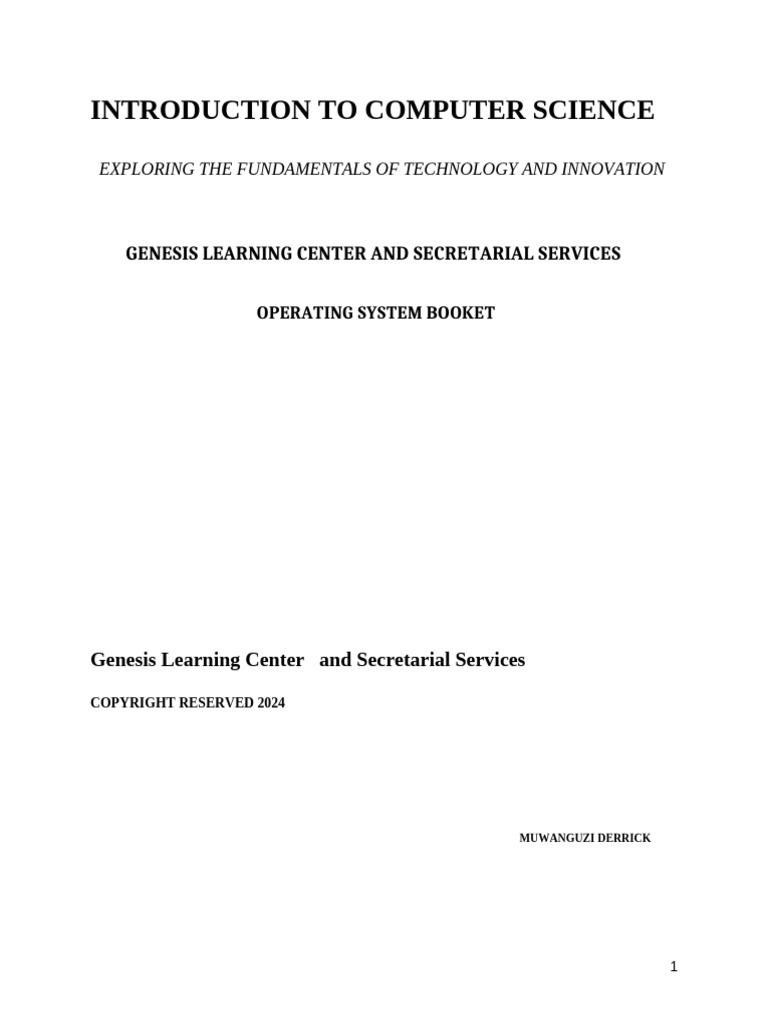 Operating System | PDF | Operating System | Programming Operating System | PDF | Operating System | Programming