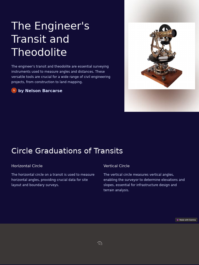 The-Engineers-Transit-and-Theodolite | PDF | Surveying | Geographical ...
