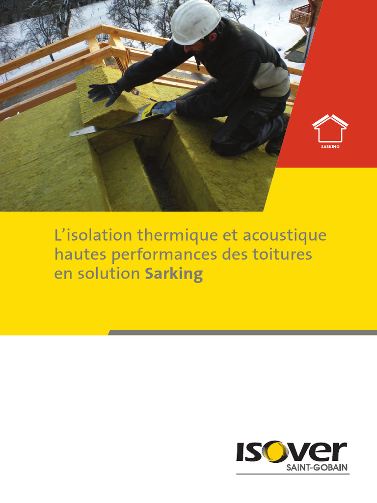 Isolation thermique avec solution Sarking | PDF | Isolation thermique ...