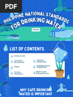 PNSDW 2017 Mandatory Parameters | PDF