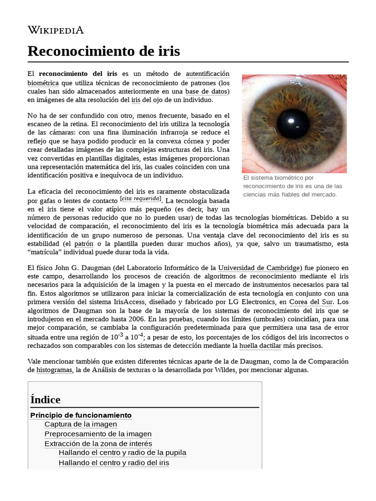 Reconocimiento_de_iris | PDF