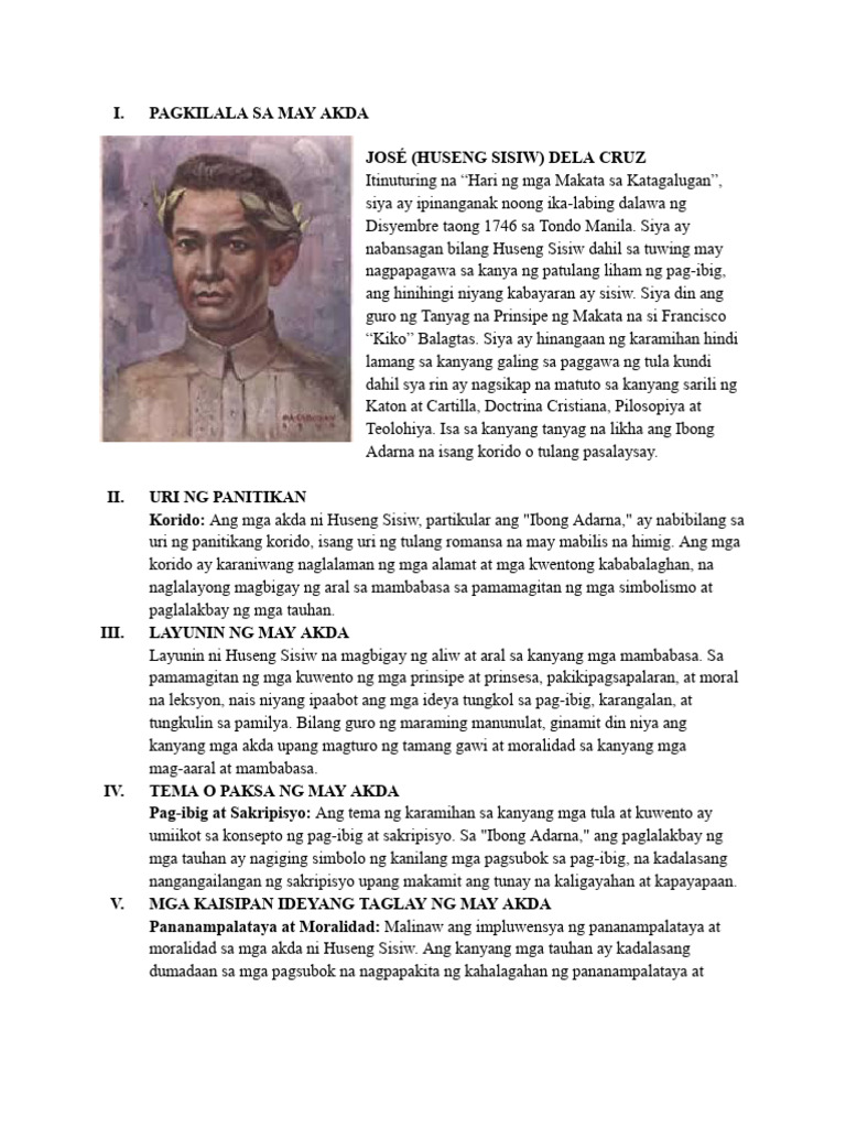 Huseng Sisiw-Ibong Adarna | PDF