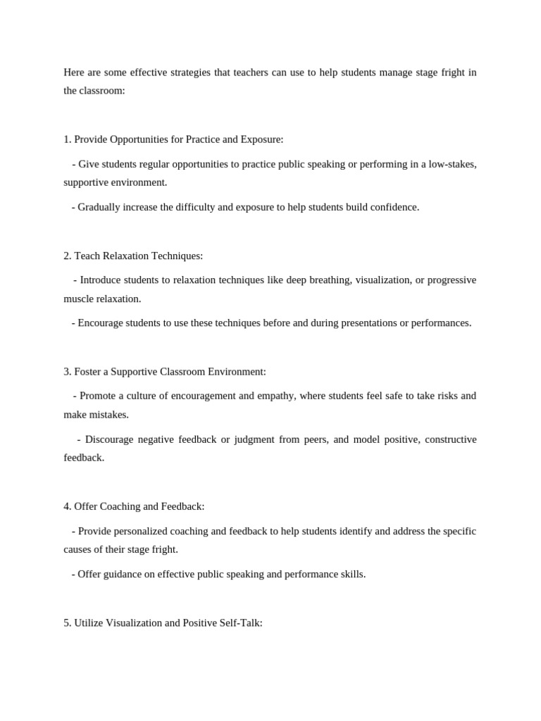 Here Are Some Effective Strategies That Teachers Can Use To Help ...