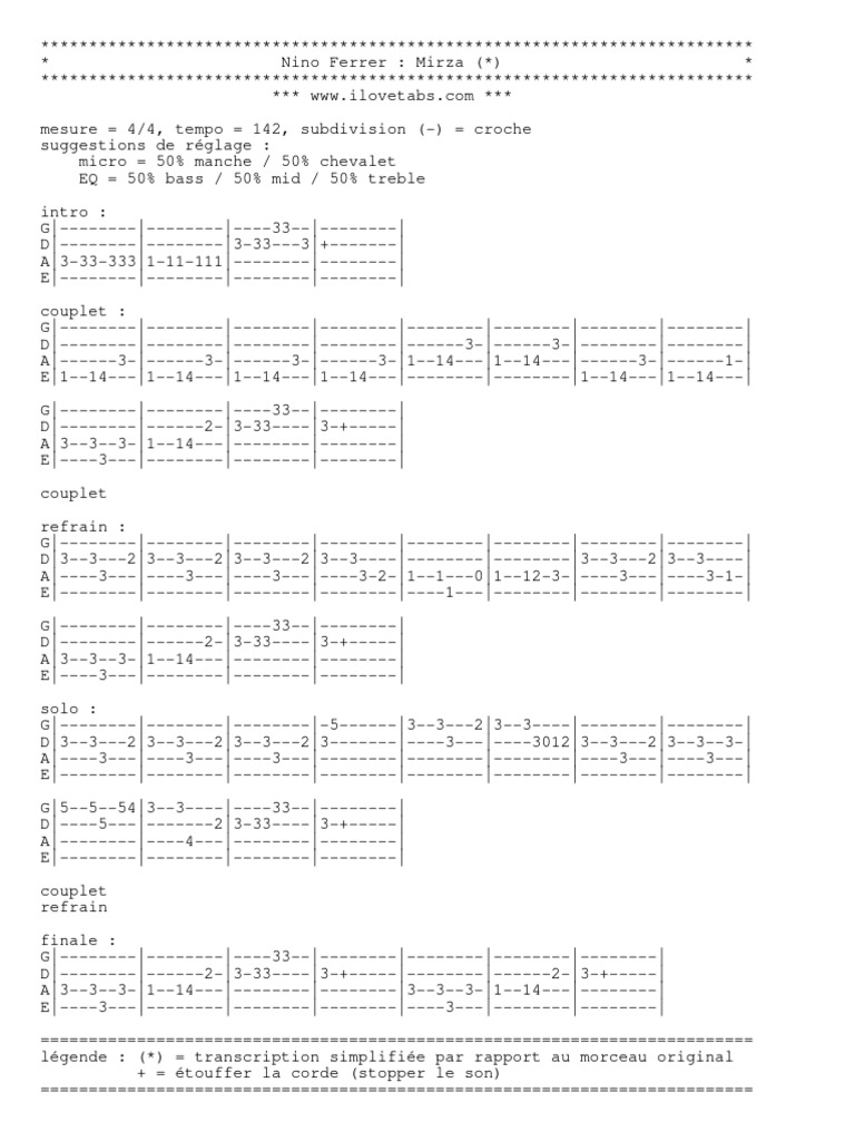 Nino Ferrer Mirza Tab FR | PDF | Computers | History