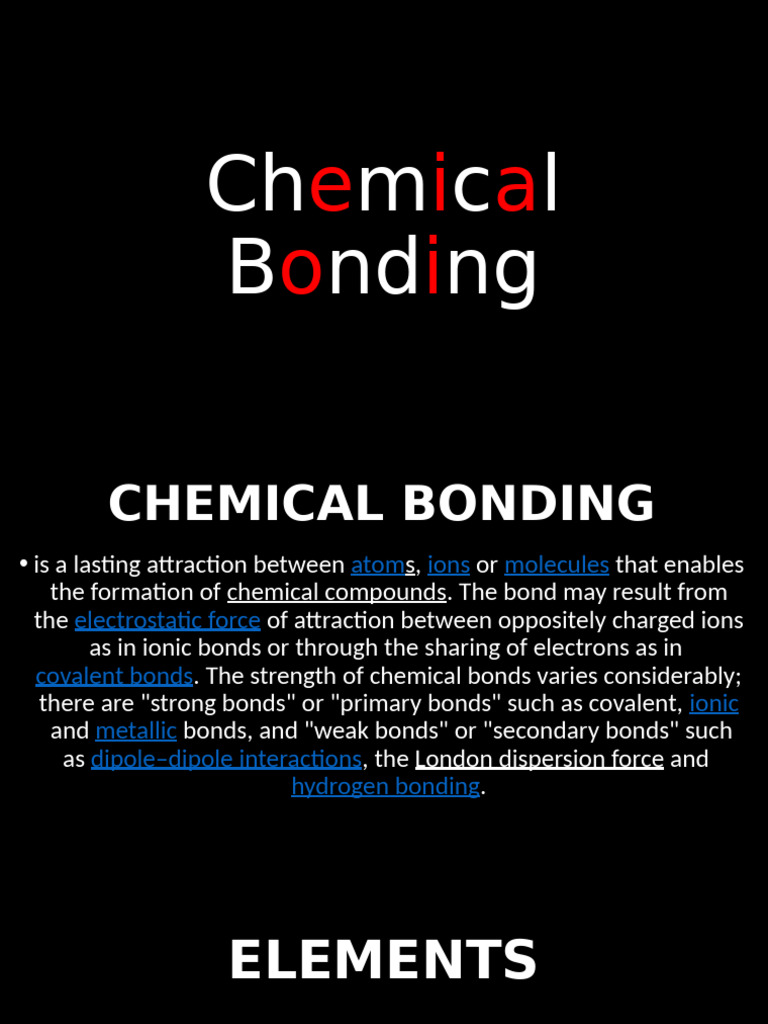 Grade 9 Chemicalbonding | PDF | Chemical Bond | Chemical Compounds