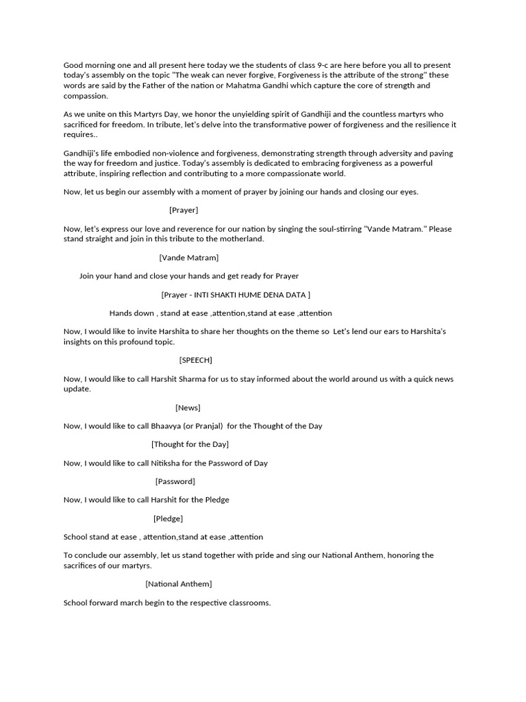 Assembly | PDF | Foreign Language Studies | Self-Improvement