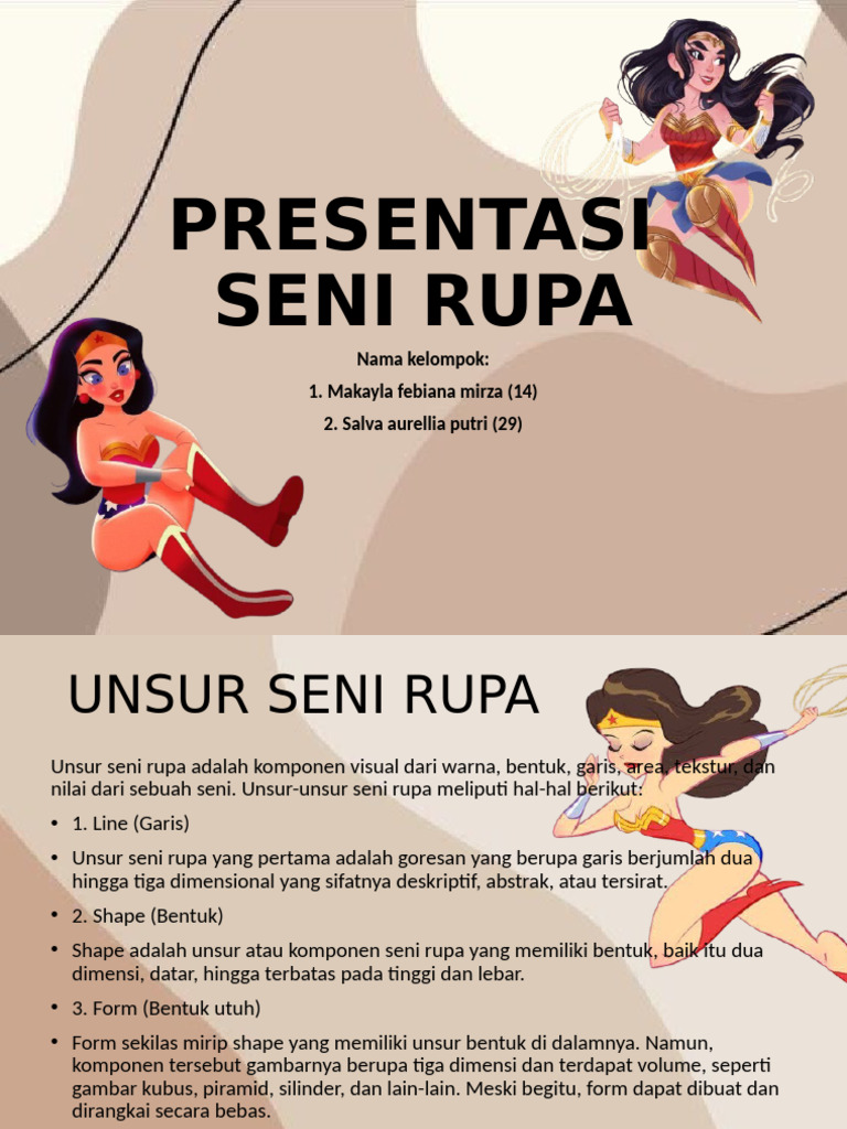 Presentasi Seni Rupa-Wps Office | PDF | Seni & Disiplin Bahasa | Seni
