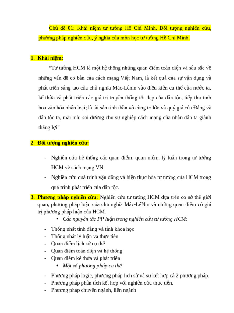 T NG H P TTHCM | PDF