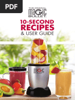 Magic Bullet Recipe Book Eng | PDF | Blender | Boiling