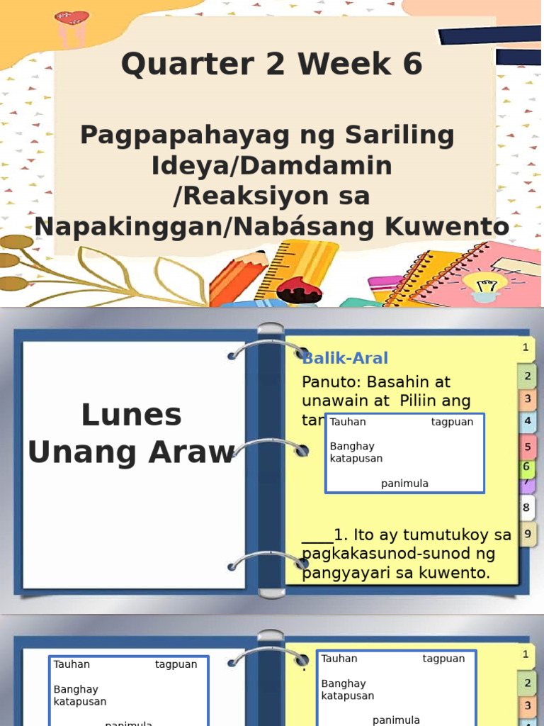 Q2 - Fil - Week 6 | PDF