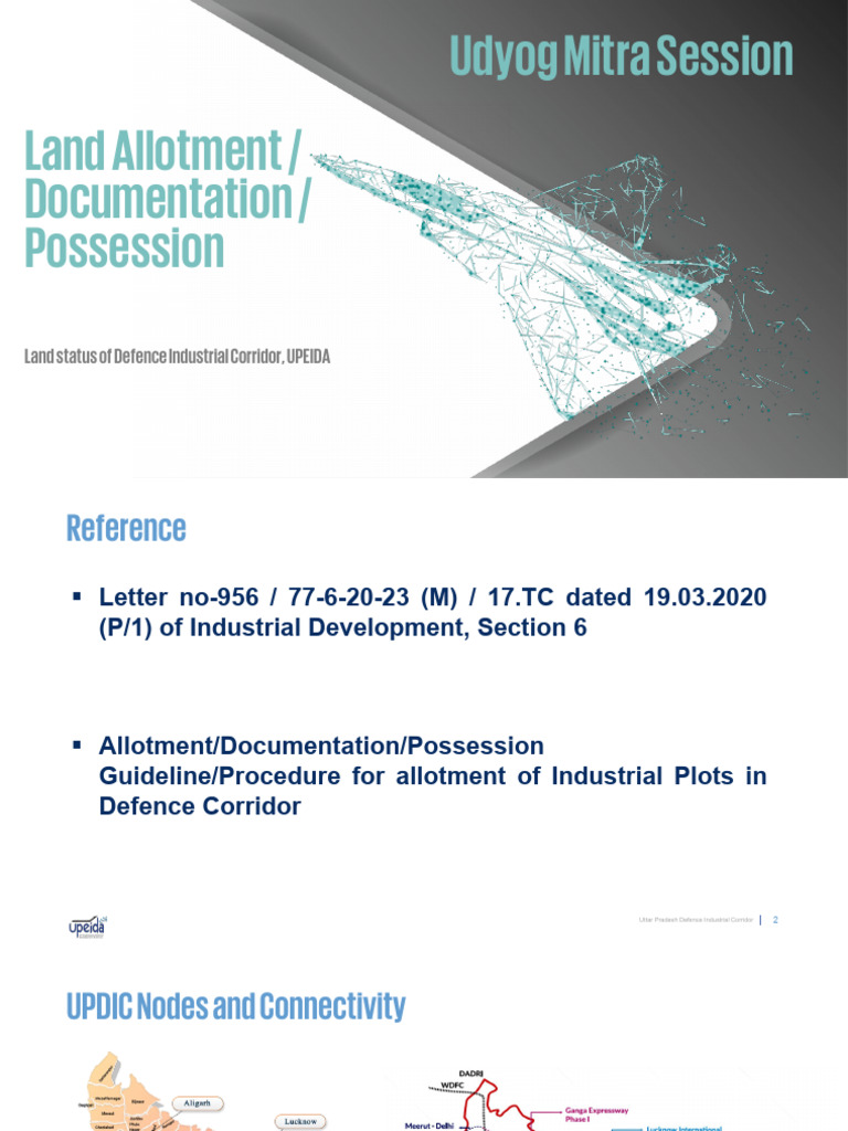 UPDIC - Land Allotment Guidelines and Procedure | PDF | Lease | Private Law