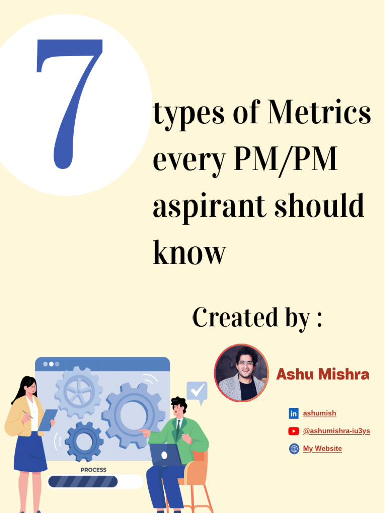 7 Types of Metrics Every PM Should Know | PDF | Performance Indicator ...
