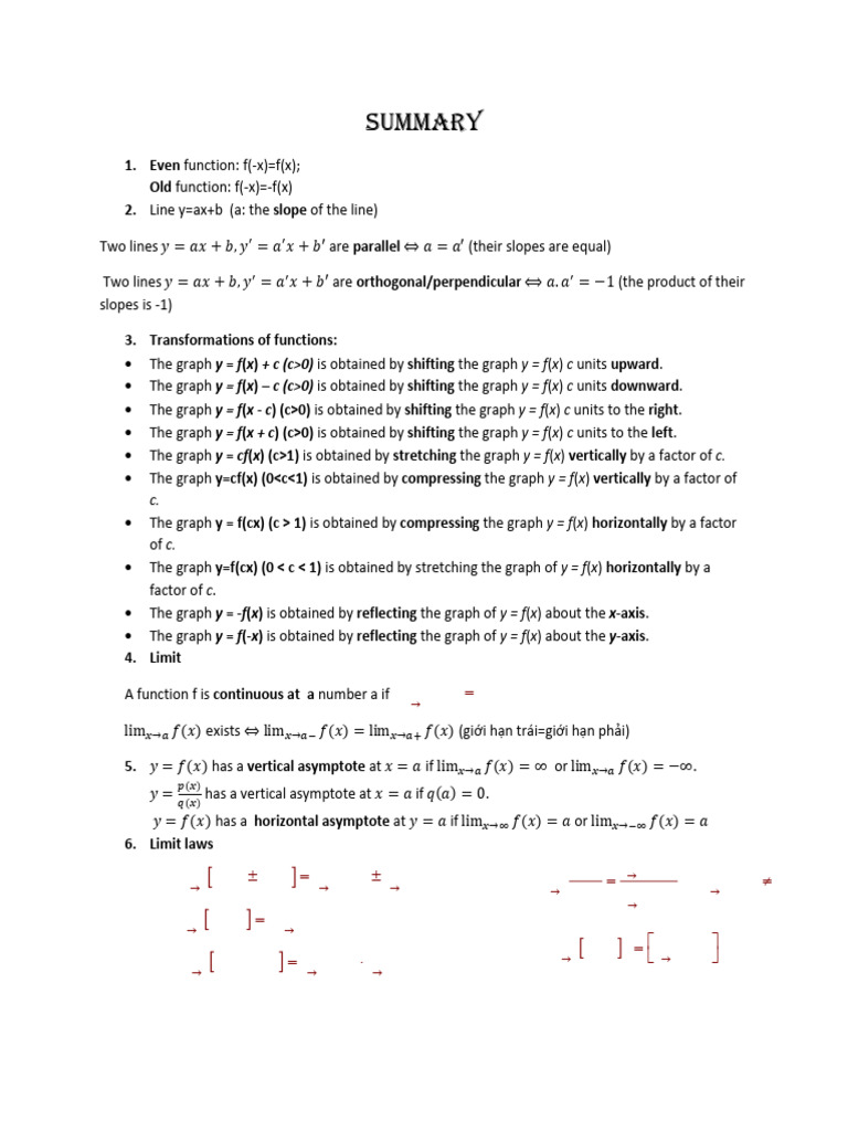 cong-thuc-mae101 | PDF | Mathematical Relations | Graph Theory