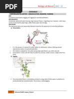 Biology Practical File | PDF | Teaching Methods & Materials | Science ...