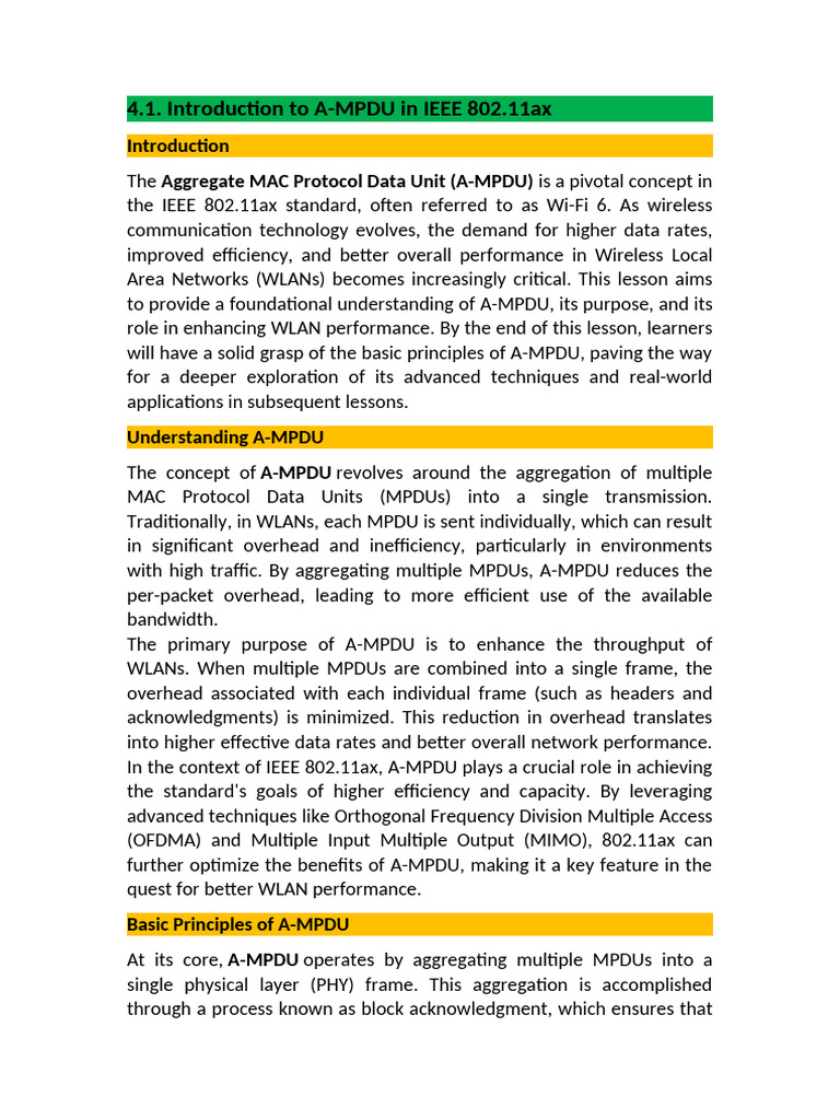 دورة الرسالة | PDF | Computer Network | Ieee 802.11