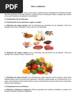Factores CHATTO en la conservación alimentaria | PDF | Alimentos | Oxígeno