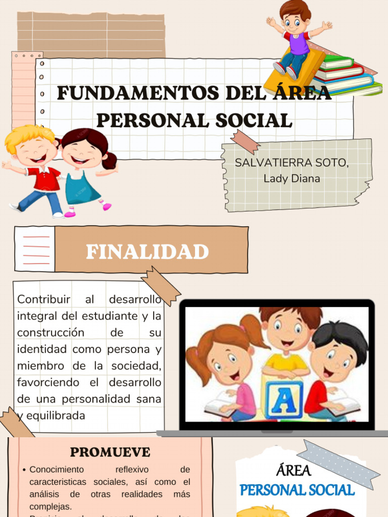 Fundamentos Del Area Personal Social | PDF