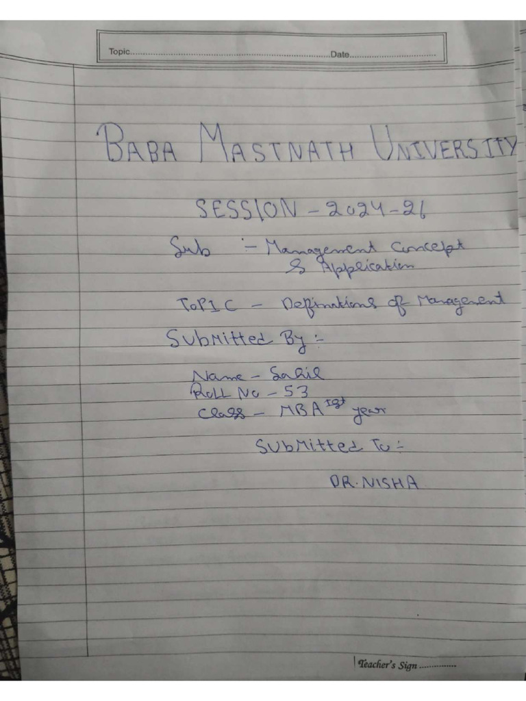 Assignment MCA | PDF