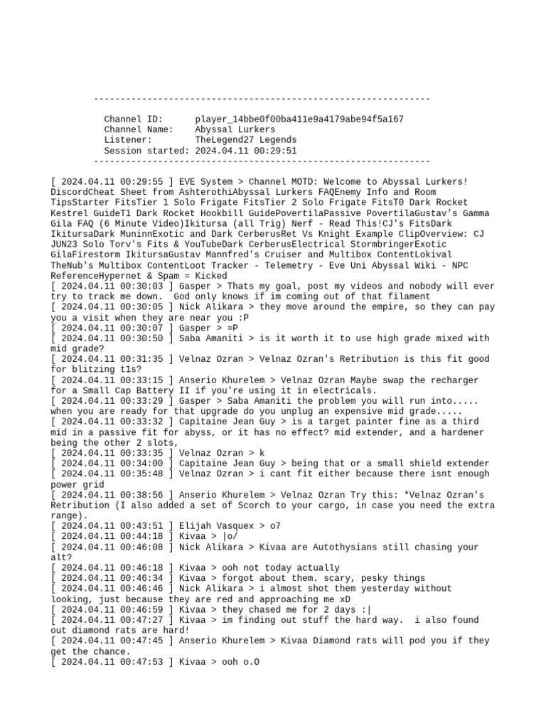 Abyssal Lurkers - 20240411 - 002951 - 2112381068 | PDF