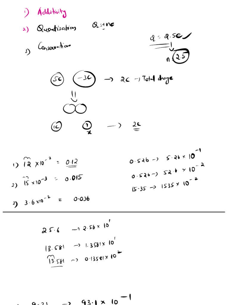 Electric Charges & Fields [p2] | PDF