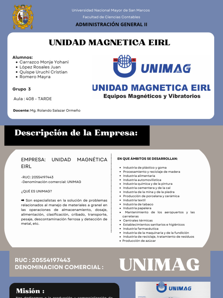 UNIMAG | PDF | Business | Economias