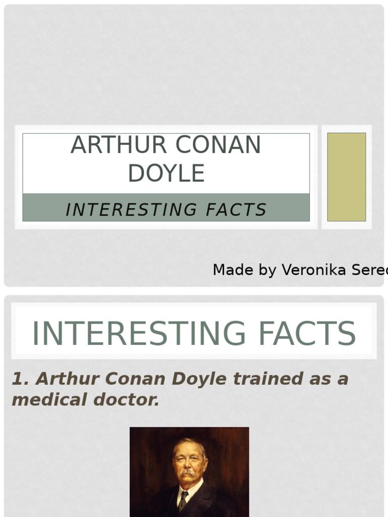 Arthur Conan Doyle | PDF
