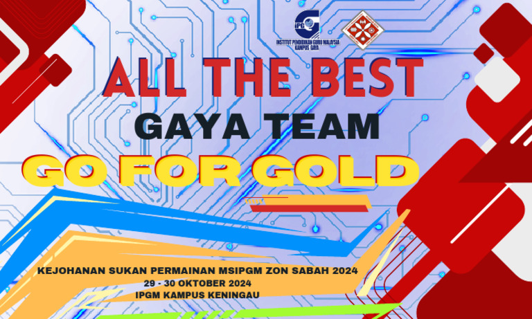 BANNER TEAM GAYA MSIPGM (152.4 X 91.44 CM) | PDF