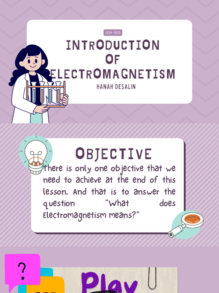 Electromagnetism Basics for Students | PDF | Science & Mathematics