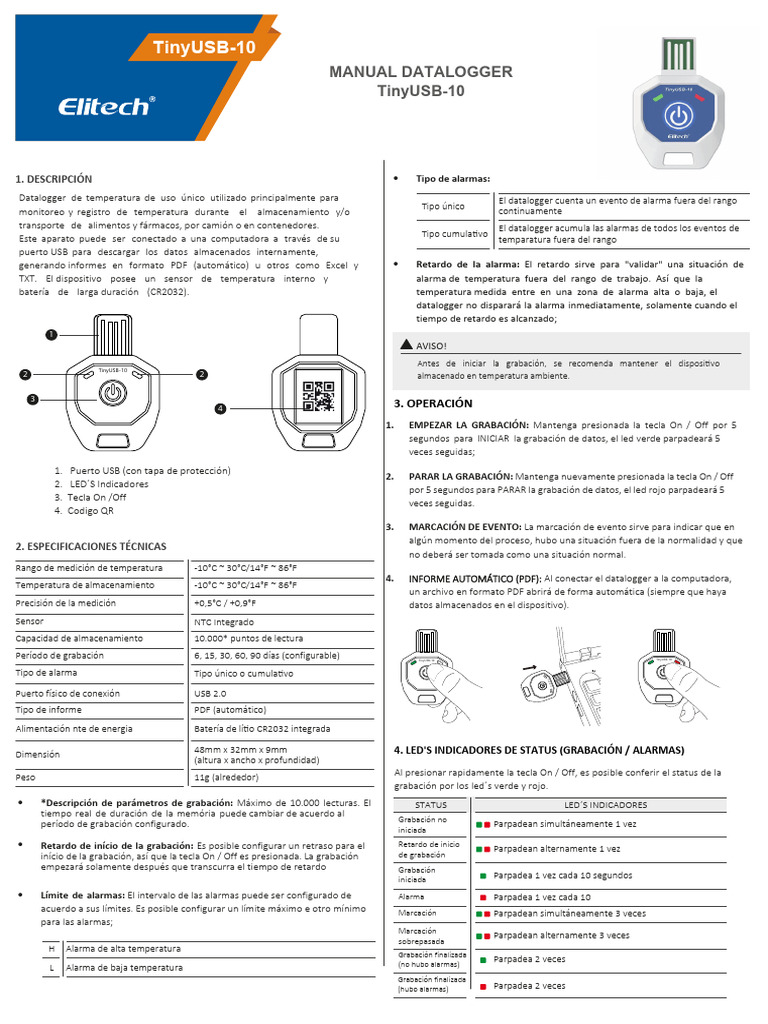 Manual TinyUSB-10 - ESP | PDF | Reciclaje