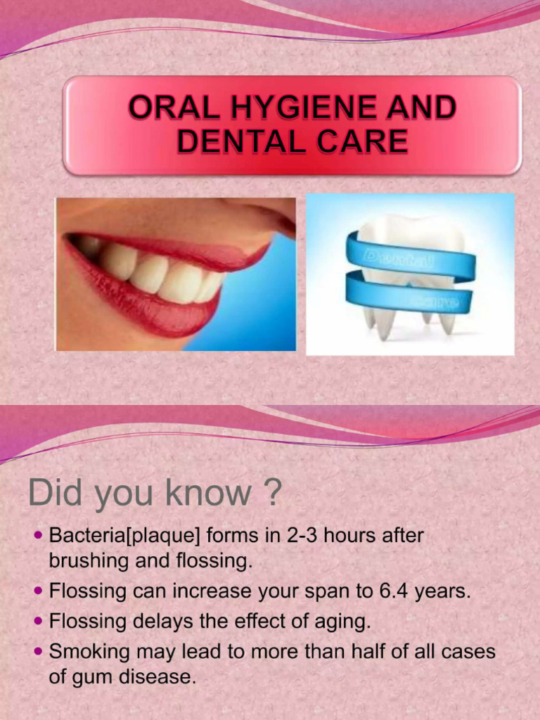 Dental Hygiene | PDF