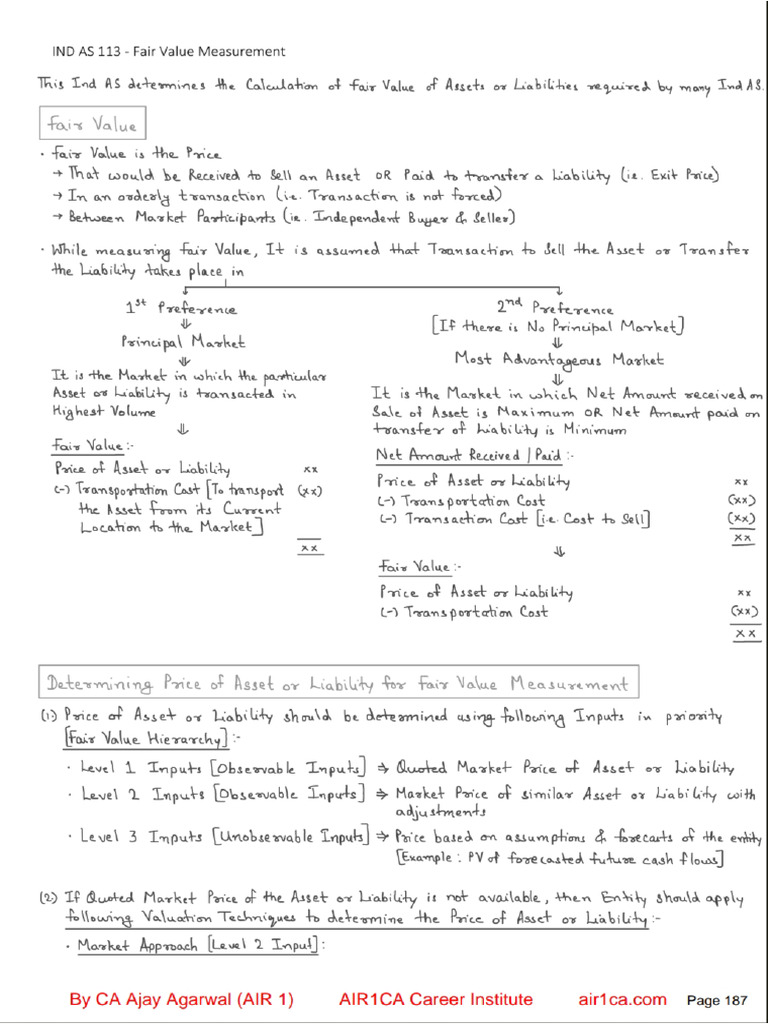 Ind As 113 | PDF