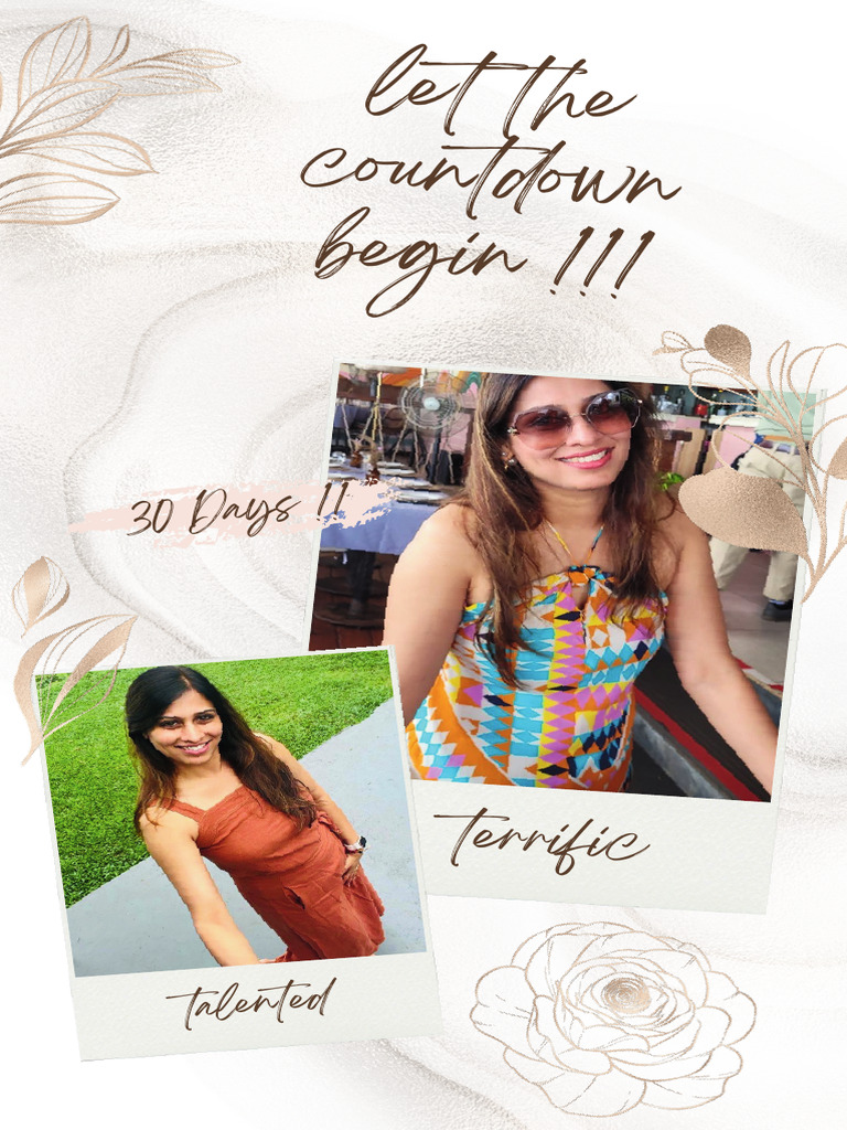 40th Birthday Countdown | PDF